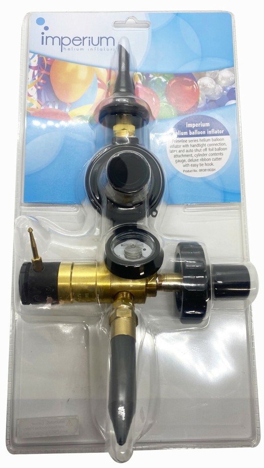 Helium Balloon Regulator Inflator Filler Valve for Latex and Foil ...