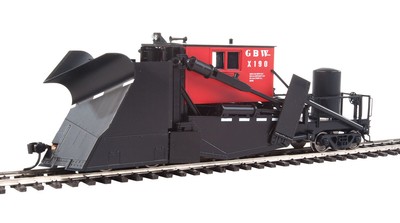 Walthers Proto HO Scale Jordan Spreader Green Bay Western/GBW (Black ...