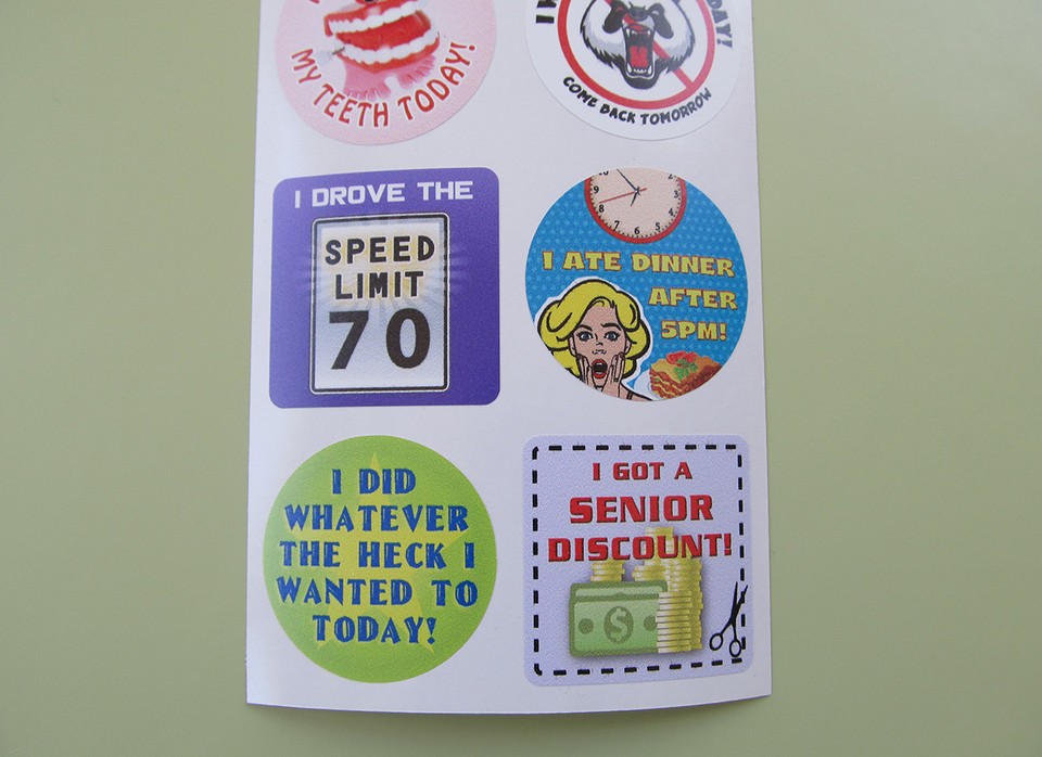 SALE! Retired Edition! Adult Reward Stickers Series 6 You Adulted Today ...
