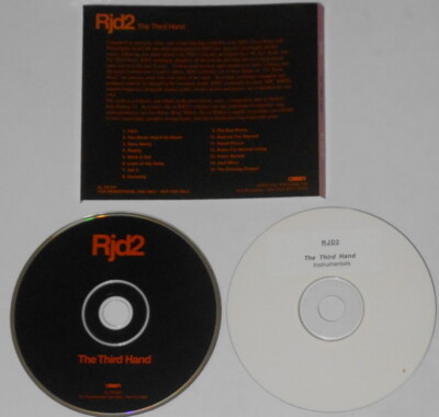 RJD2 - The Third Hand + instrumentals - original U.S. promo 2 cd | eBay