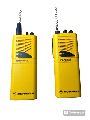 Motorola Talkabout Distance DPS Yellow Wireless 5-Miles 2-Way Radios ...