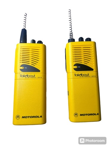 Motorola Talkabout Distance DPS Yellow Wireless 5-Miles 2-Way Radios ...