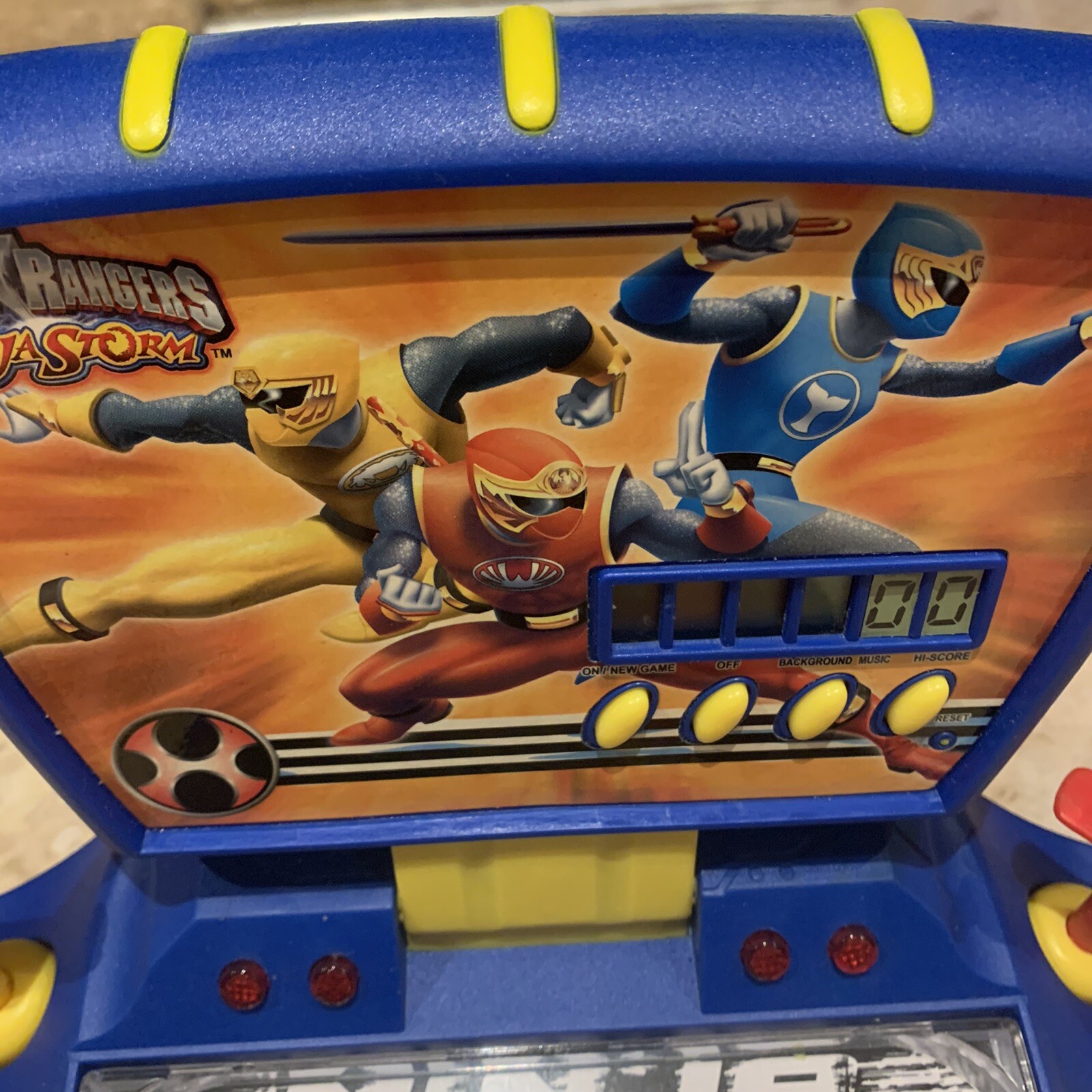 Power Rangers Ninja Storm Electronic Pinball Machine | eBay