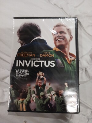 Invictus DVD, 2009 Matt Damon Morgan Freeman New Sealed 883929060948| eBay