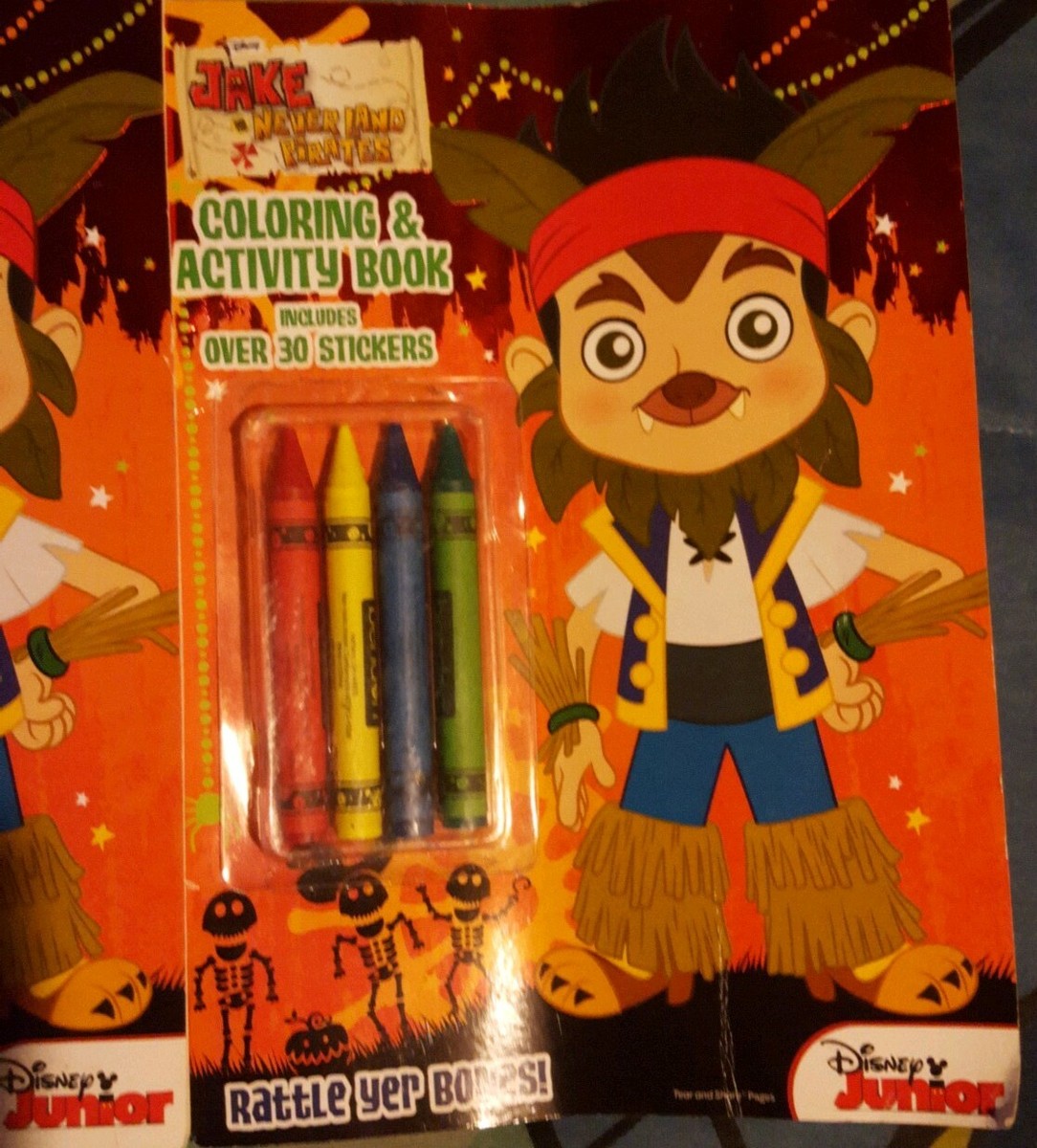 Jake And Neverland Pirates Coloring Pages CRAYOLA GIANT COLORING Book