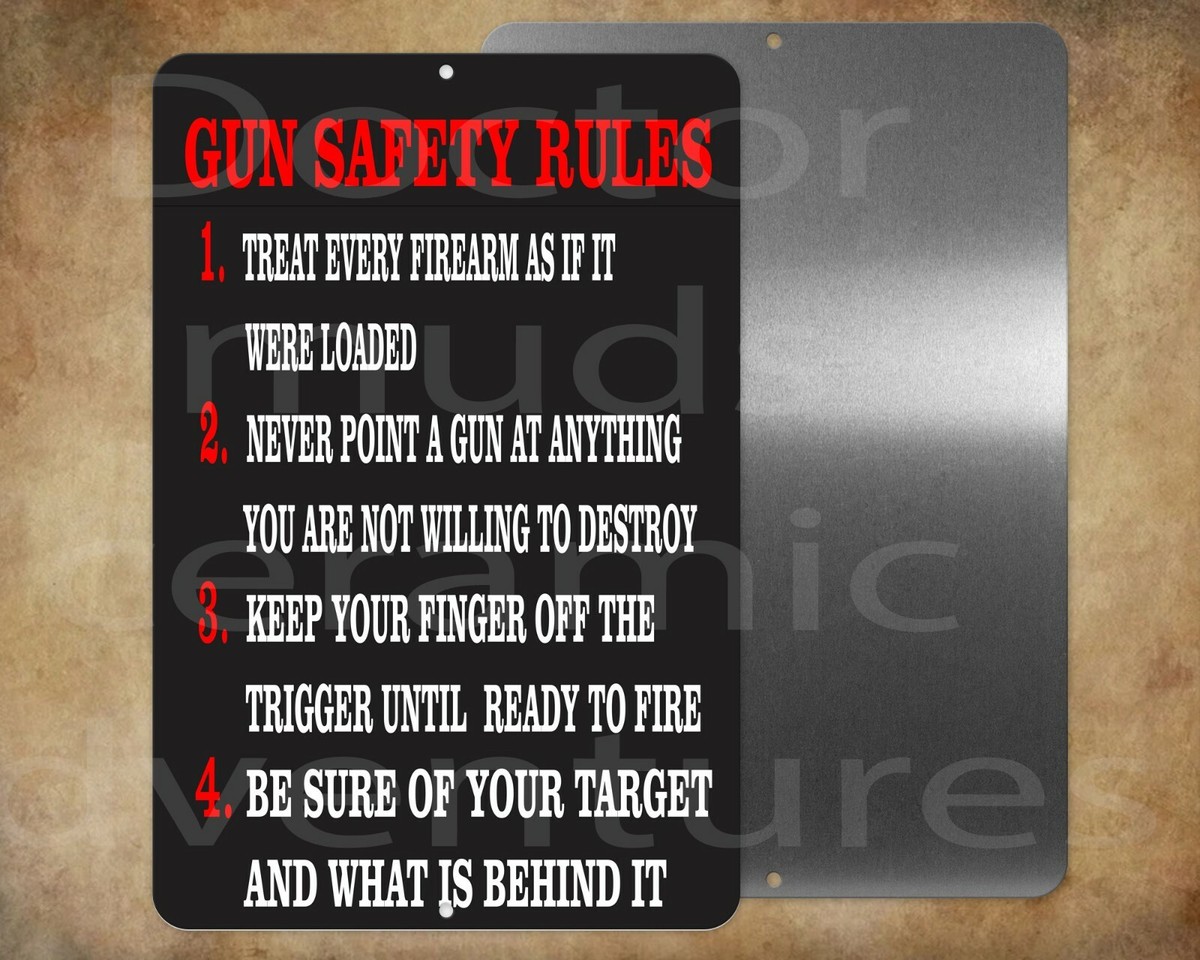 Gun Safety Clipart