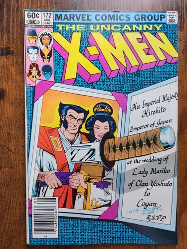 The Uncanny X-Men #172 (Marvel Comics August 1983) | eBay