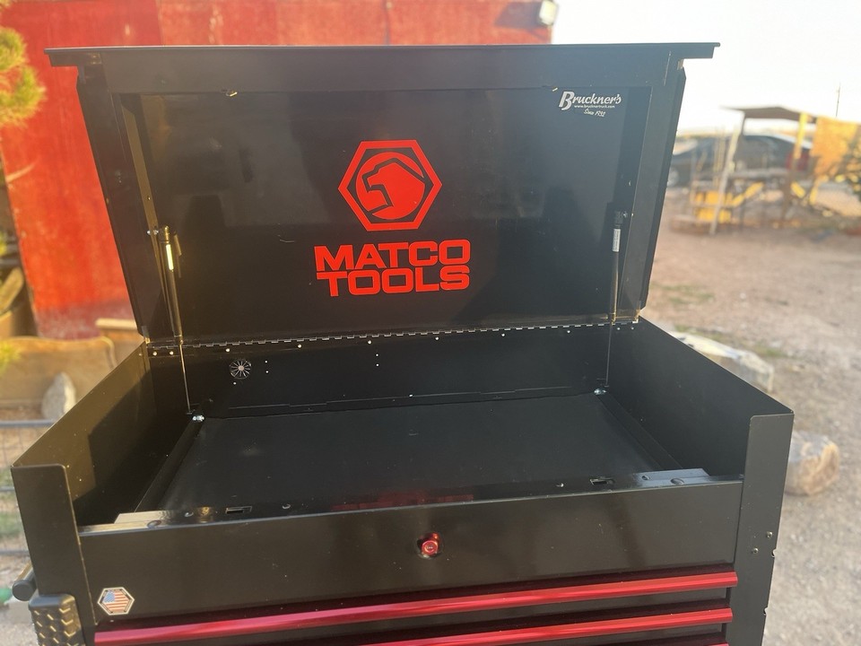 Matco Tools JSC773C‑BBR Rolling Stock Cart Slightly Used Color: Outlaw ...