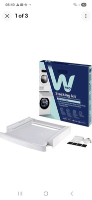 WPRO WASHING MACHINE & TUMBLE DRYER UNIVERSAL STACKING KIT ...