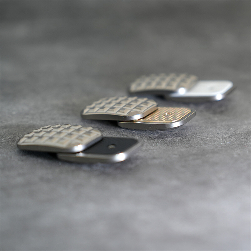 Titanium Alloy EDC Fidget Toy Grenade Fidget Slider ADHD Tool Stress ...