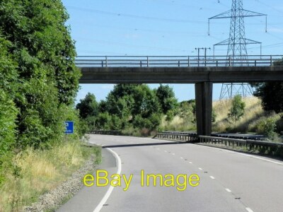 Photo 6x4 A12 Loudham Hall Road Bridge The A12 is a very busy road ...