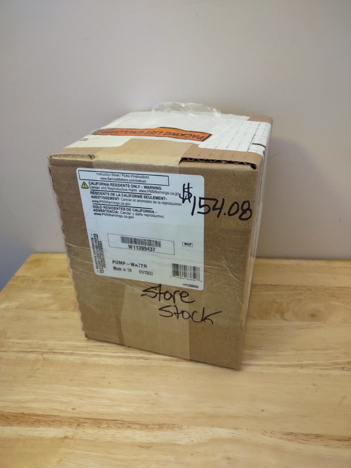 Whirlpool Washer Drain Pump Assembly W11399437 Genuine OEM | eBay