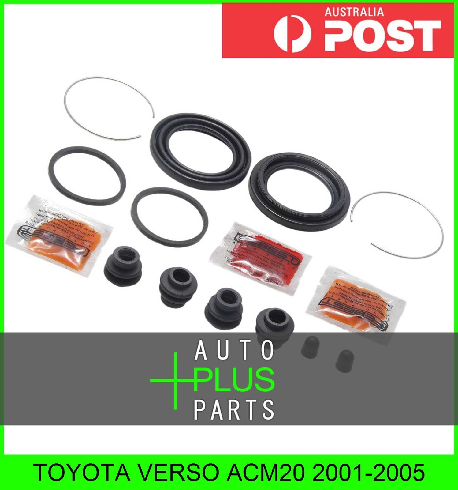 Fits TOYOTA VERSO ACM20 Brake Caliper Cylinder Piston Seal Repair Kit ...