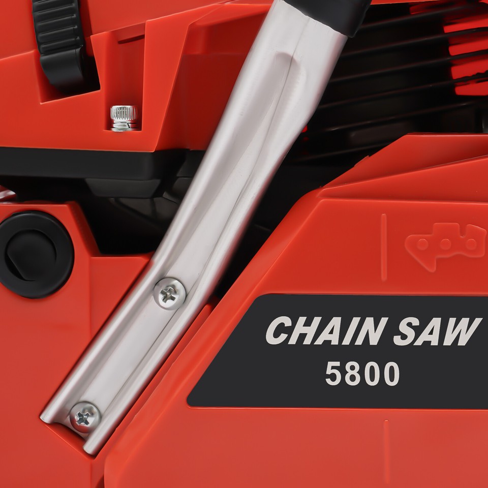 58CC 20inch Gas Chainsaw 2 Stroke Gasoline Powered Chain Saws Cutting ...
