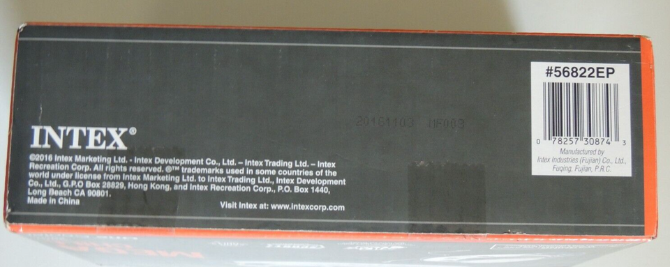 Intex Mega Chill Floating Inflatable Cooler 35inch #56822EP Blue White ...