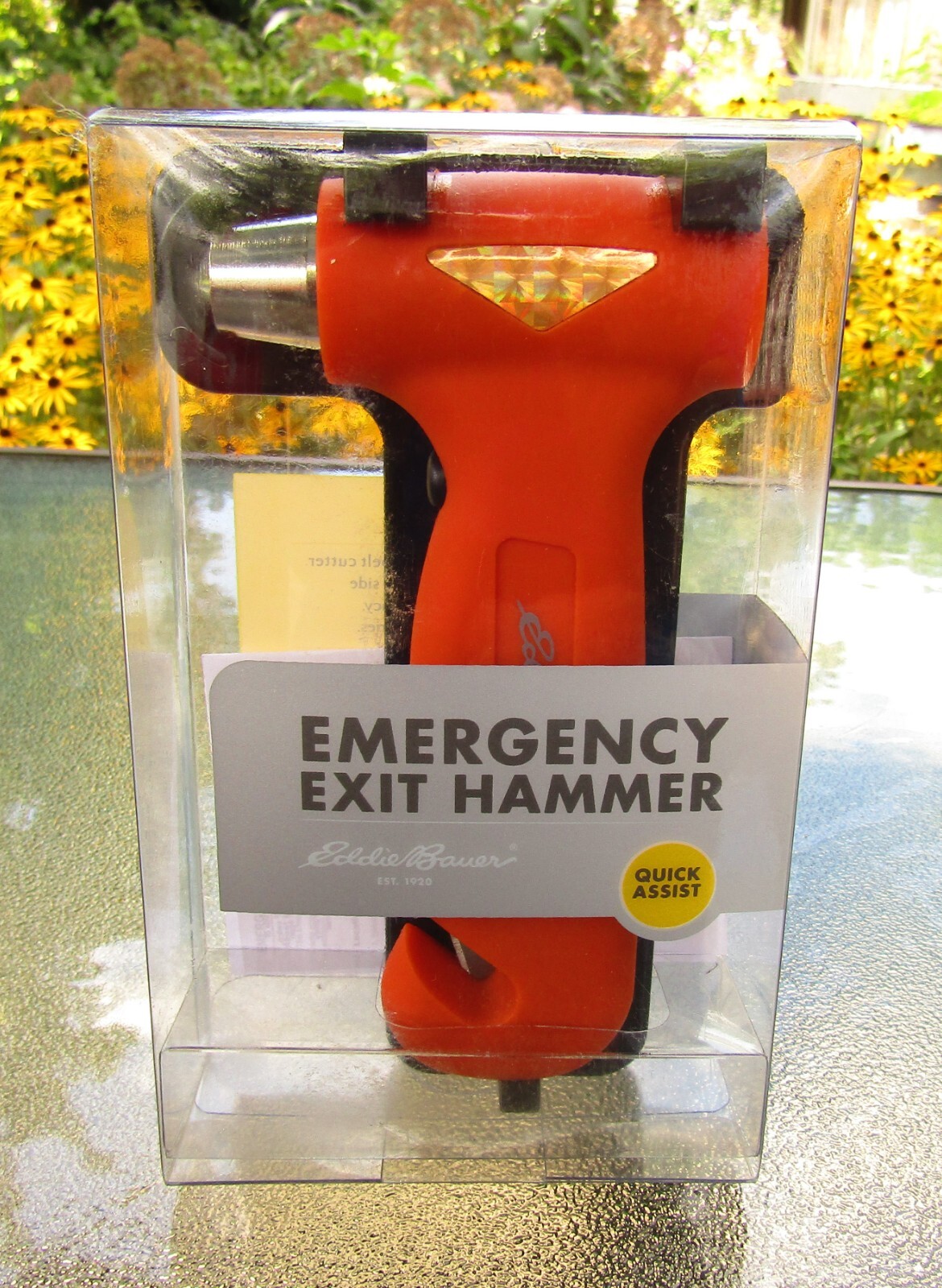 Eddie Bauer Quiick Assist Emergency Exit Hammer UNUSED In Still Sealed ...