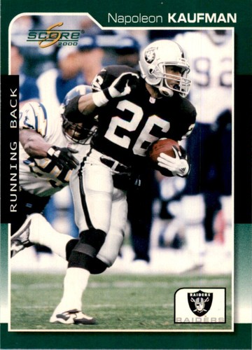 2000 Score Napoleon Kaufman Oakland Raiders #146 NFL Football Card | eBay