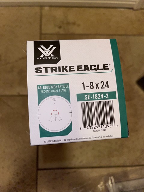 Vortex Strike Eagle 1-8x24mm Rifle Scope for sale online | eBay