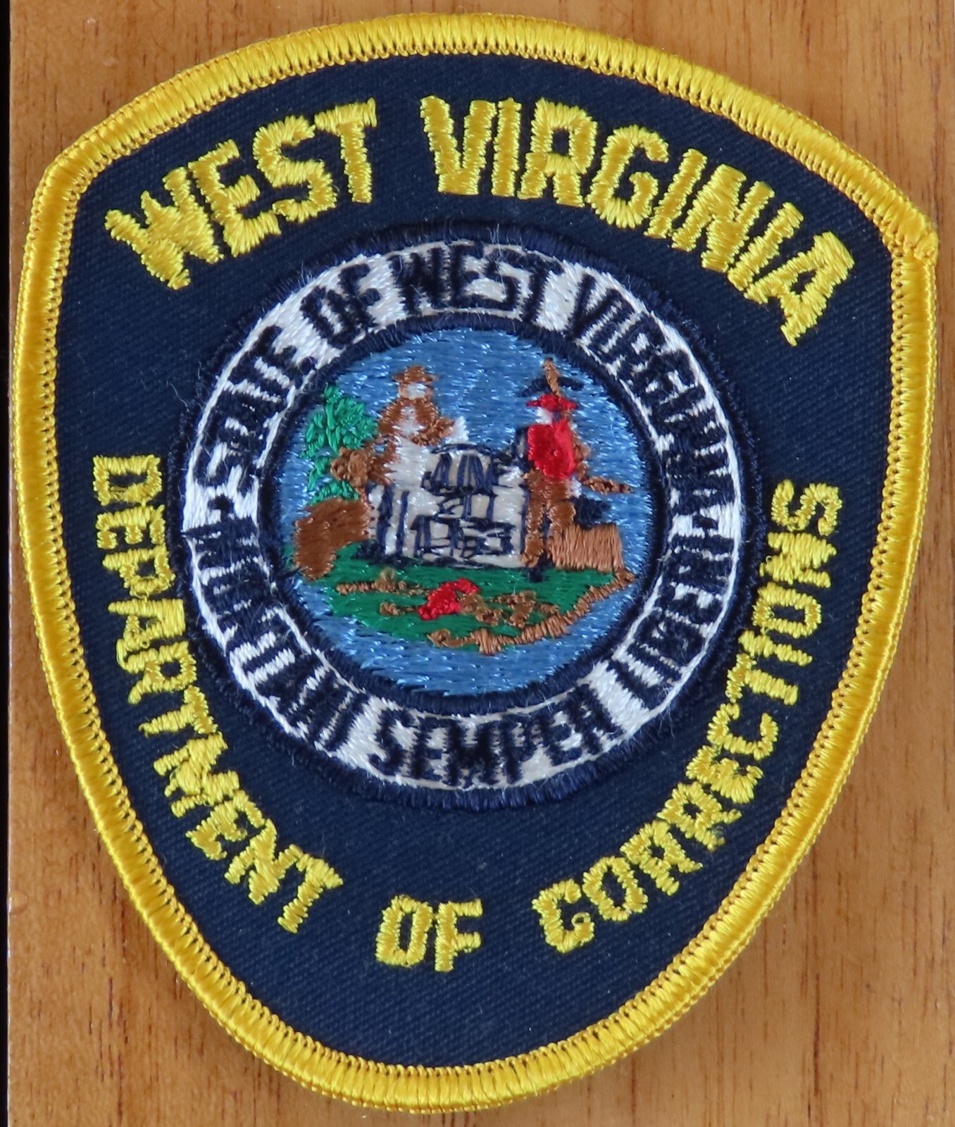 WEST VIRGINIA DEPARTMENT OF CORRECTIONS Patch. | eBay Australia