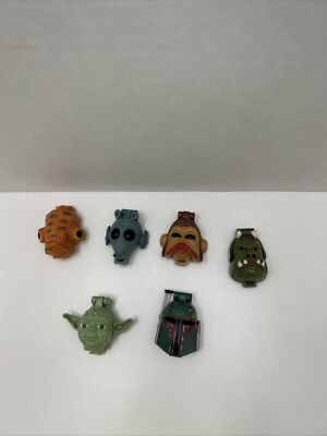 Star Wars Micro Machines Mini Heads, Lot Of 6 NO FIGURES INCLUDED | eBay