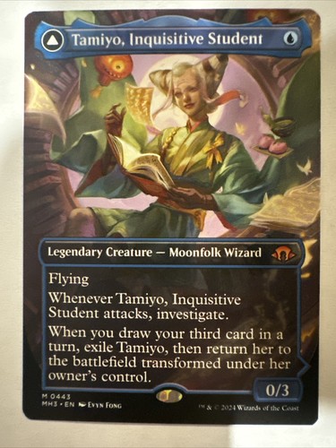 Tamiyo, Inquisitive Student (Borderless) Modern Horizons 3 (MH3) (Near ...