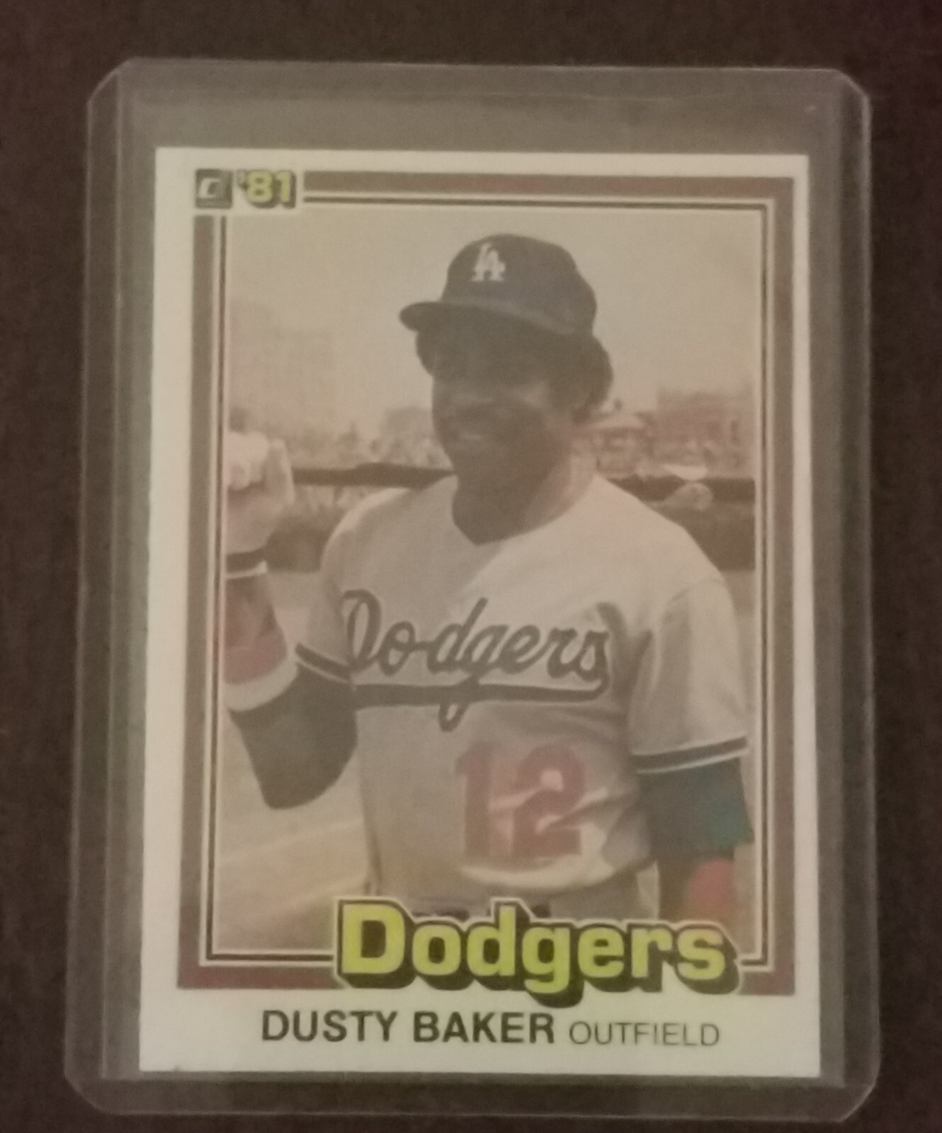 Donruss 1981 Baseball Dusty Baker L.A. Dodger's All-Star Outfielder | eBay