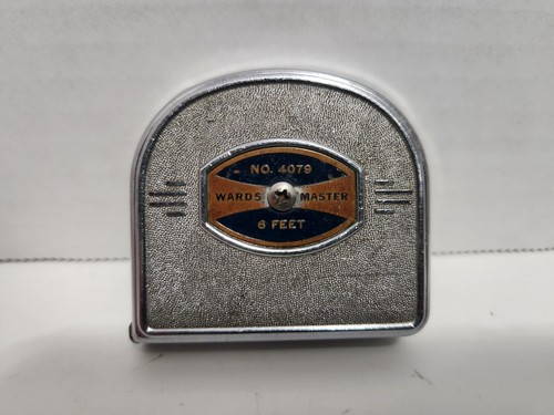 Wards Master 6ft No. 4079 Metal Tape Measure Vintage | eBay