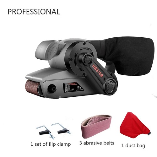 HBS76B Electric Woodworking Portable Flat-Bottom Sanding Machine Dust ...