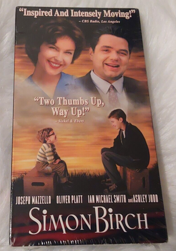 SIMON BIRCH John Irving (VHS, 1999) Ashley Judd, Oliver Platt -SEALED ...