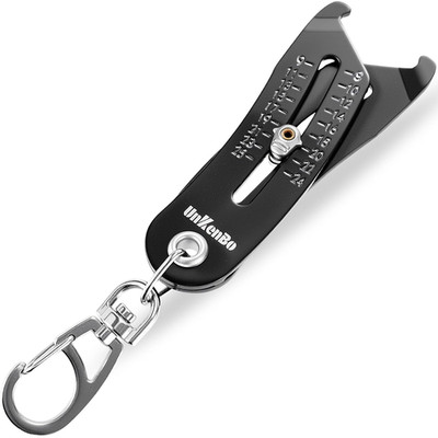 ® Bolt Size Finder Tool Keychain - Gauge Bolts & Nuts Head SAE 5/16 to ...