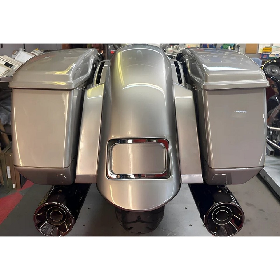 Paul Yaffe Rear Short Sport Fender w/Chrome License Plate Frame RF-SS ...