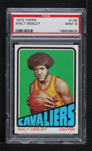 1972-73 Topps Walt Wesley #109 PSA 9 MINT | eBay