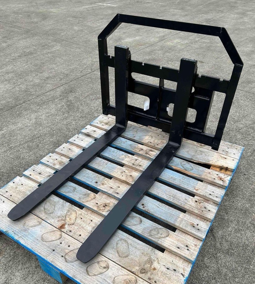 Pallet Forks Quick Attach for Mini Skid Steer Loader Fork Attachment ...