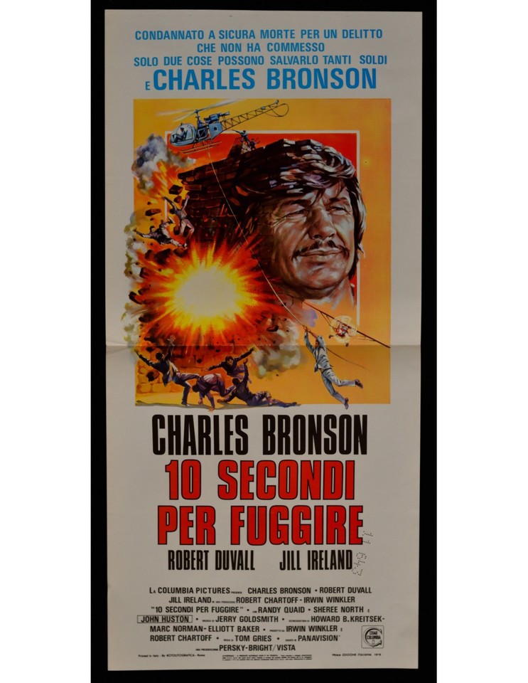 Film 10 Secondi For Escape Charles Bronson Robert Duval B303 | eBay