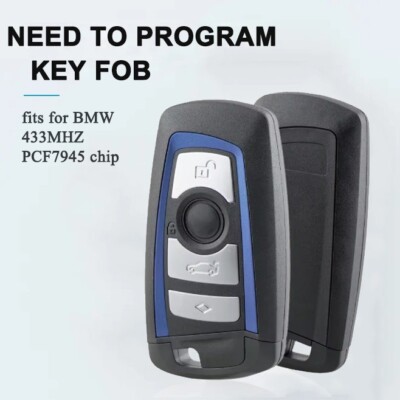 CAS4 For BMW F21 F22 F24 F46 F30 PCF7945 chip Remote Key Fob 433mhz ...
