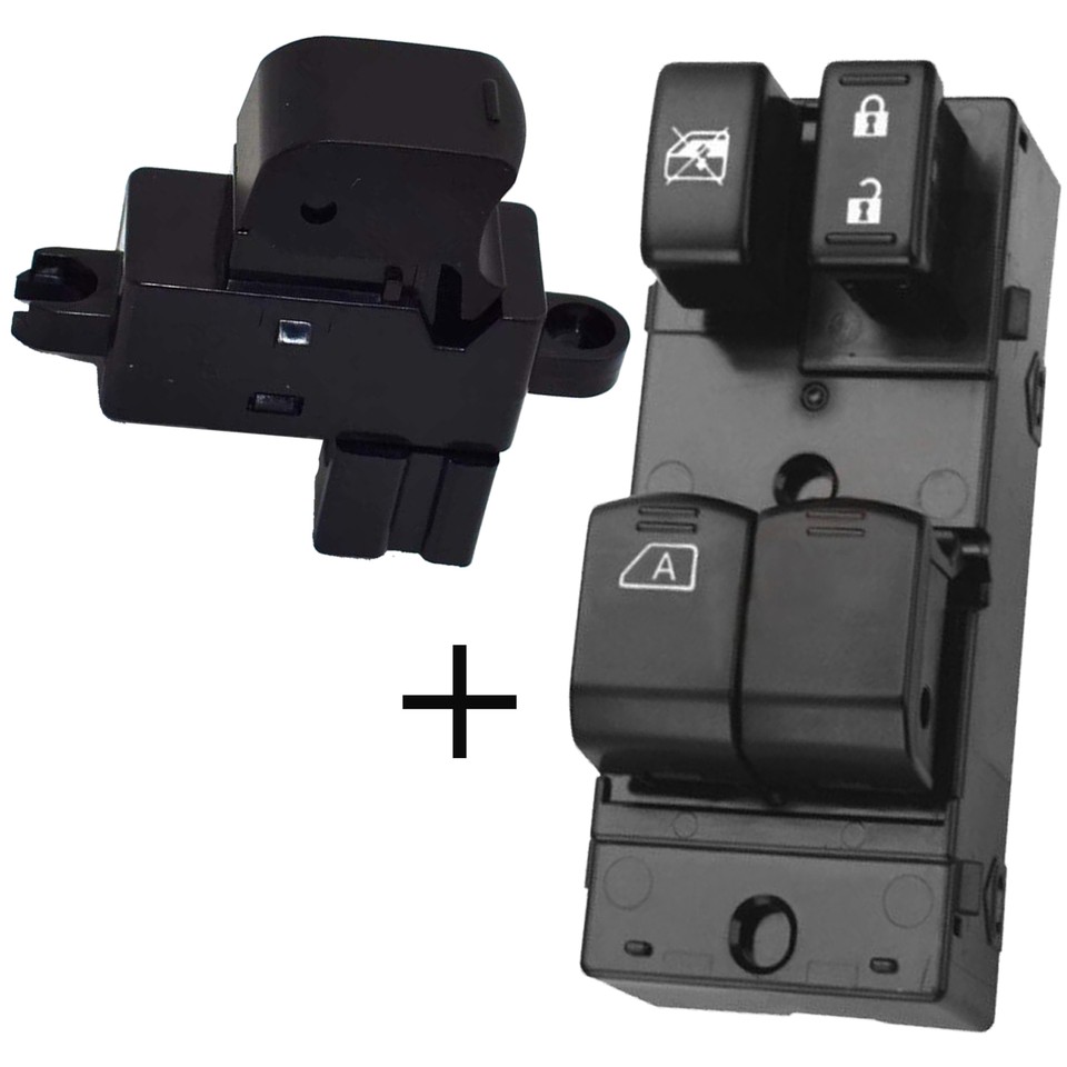 Platinum Left Front Window Lift + Button Right Micra = 25411JG05A ...