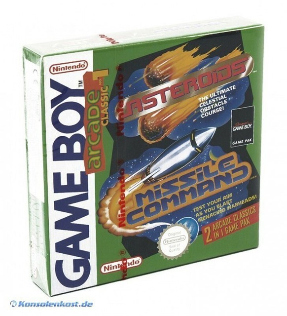 Arcade Classic No. 1: Asteroids/Missile Command (Nintendo Game Boy ...