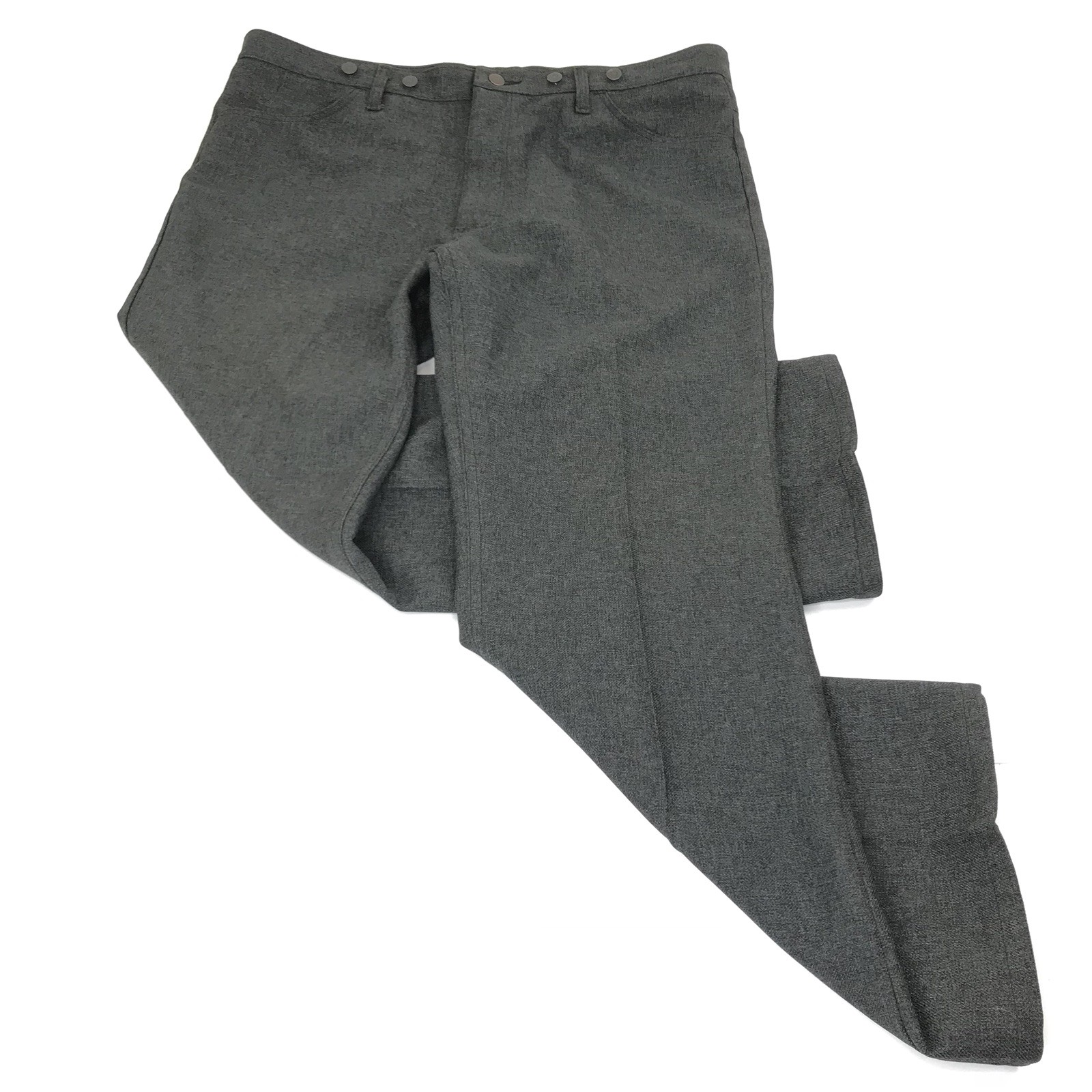 Wrangler Mens Pants Polyester Jeans Slacks Gray 82HK Vintage 40 x 29 | eBay