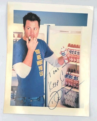 Chef David Lawrence 8 x 10 Signed Autographed Promo Photo - To Tom Keep ...