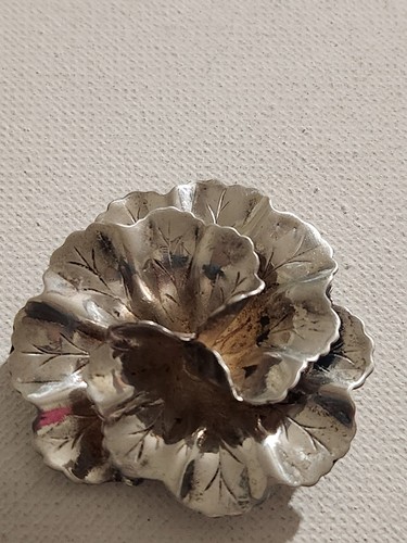 Vintage Danecraft Sterling Silver Flower Brooch | eBay
