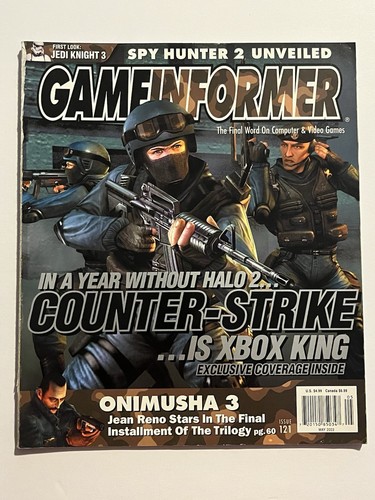 Counter Strike Game Informer Magazine Issue 121 May 2003 Video Games ...