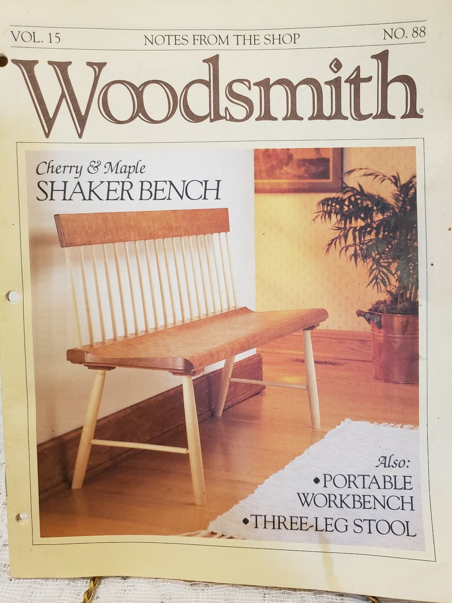 Shaker Style Bench Plans Redwood Shaker Bench — Absolution Woodworks