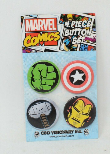 Button Set - Marvel Comics - Assorted New Toys Licensed b-mvl-0099-s | eBay