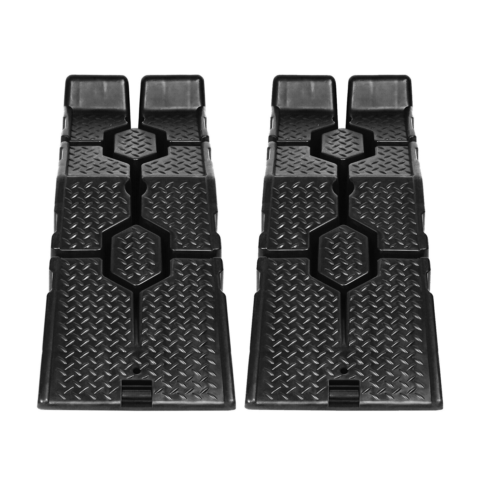 2x Car Plastic Ramp 2.5 Ton Heavy Duty Ramp Car jack lift Lifting Lift ...