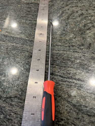 Snap-on sgl3ashco long mini hook pick orange | eBay