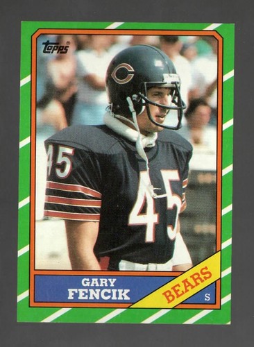 1986 Topps Gary Fencik Chicago Bears #28 Near Mint or Better | eBay