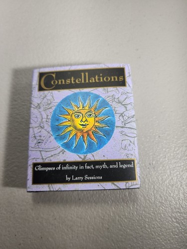 Mini Constellations Mini Book, 1993 Running Press, with cover. Great ...