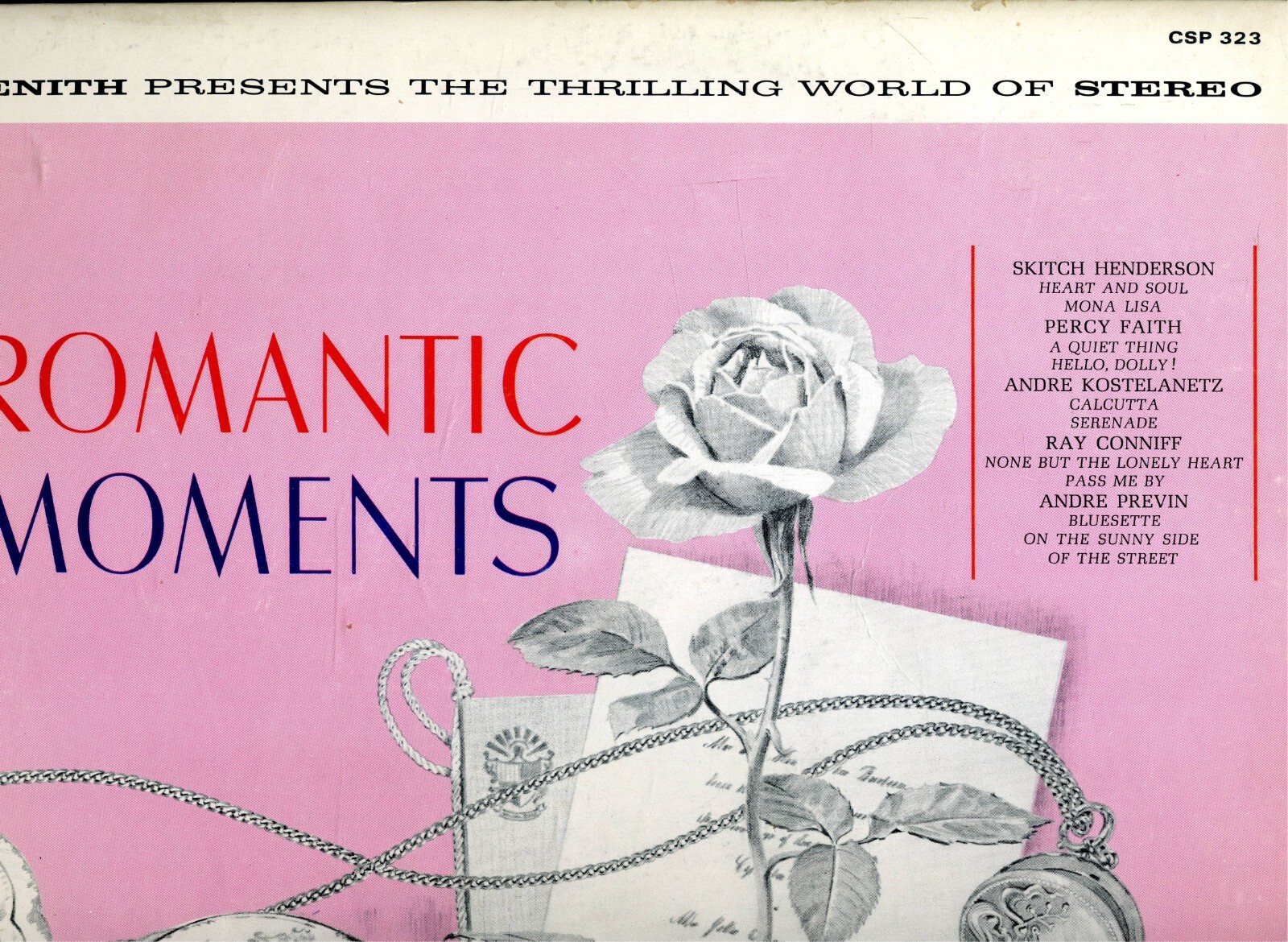 Zenith presents ROMANTIC MOMENTS Columbia CSP 323 33 LP | eBay