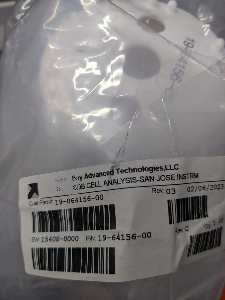 BD LSR II Cytometer Sheath Tank pressure dispensing vessel millipore ...