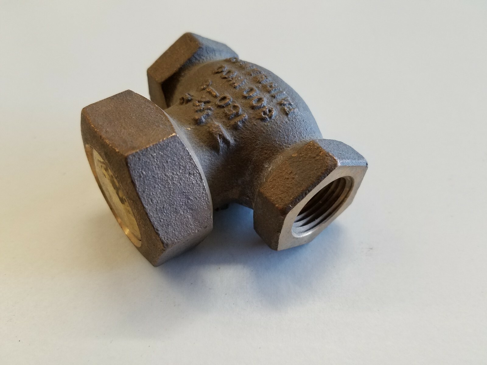 Fairbanks 1/2" Brass Lift Check Valve 150 S 300 WOG | eBay